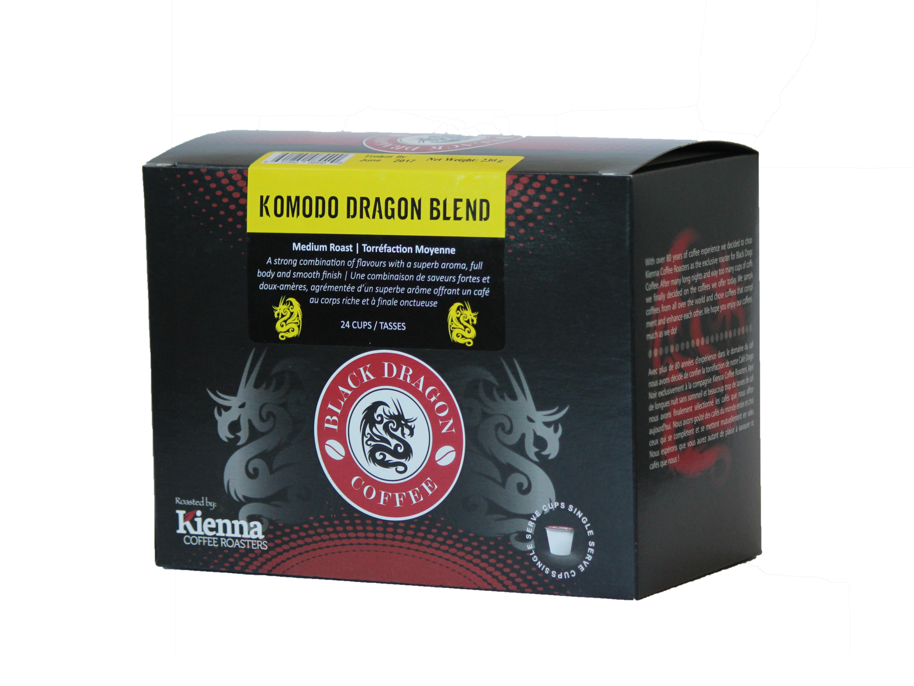 Black Dragon KCUP - Komodo Dragon Blend — Buy The Cup Coffee