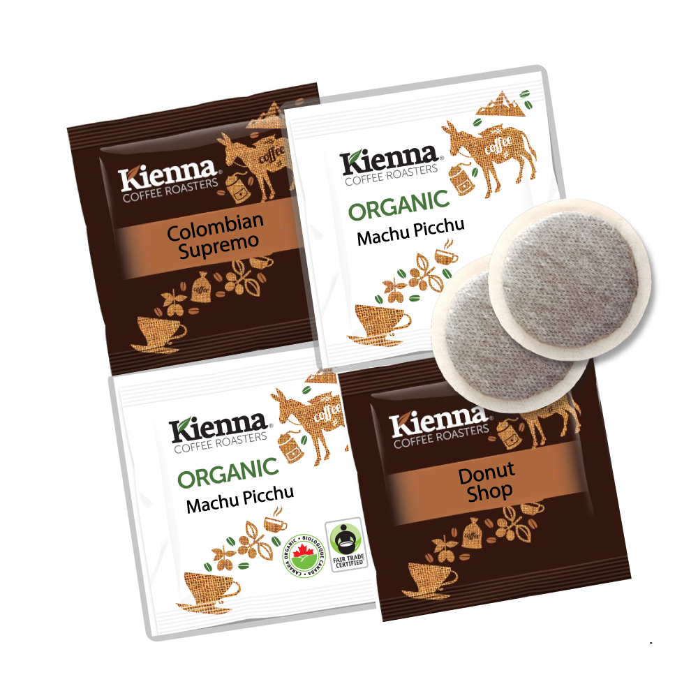 Kienna Coffee Pods - Medium Sampler Pack — Buy The Cup Coffee